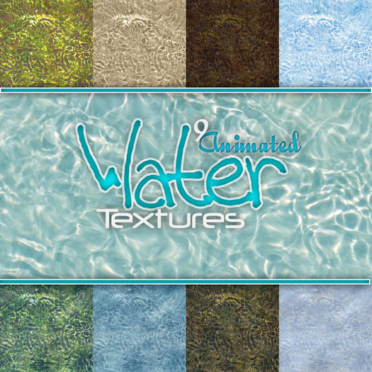 Second Life Marketplace 9 Animated Water Textures